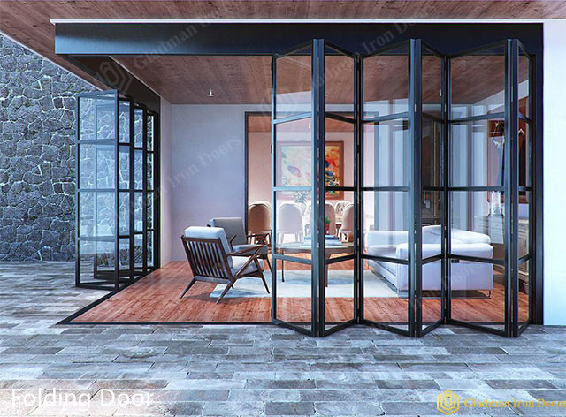 Wrought Iron Door French Door Aluminum Door and Windows Manufacturer